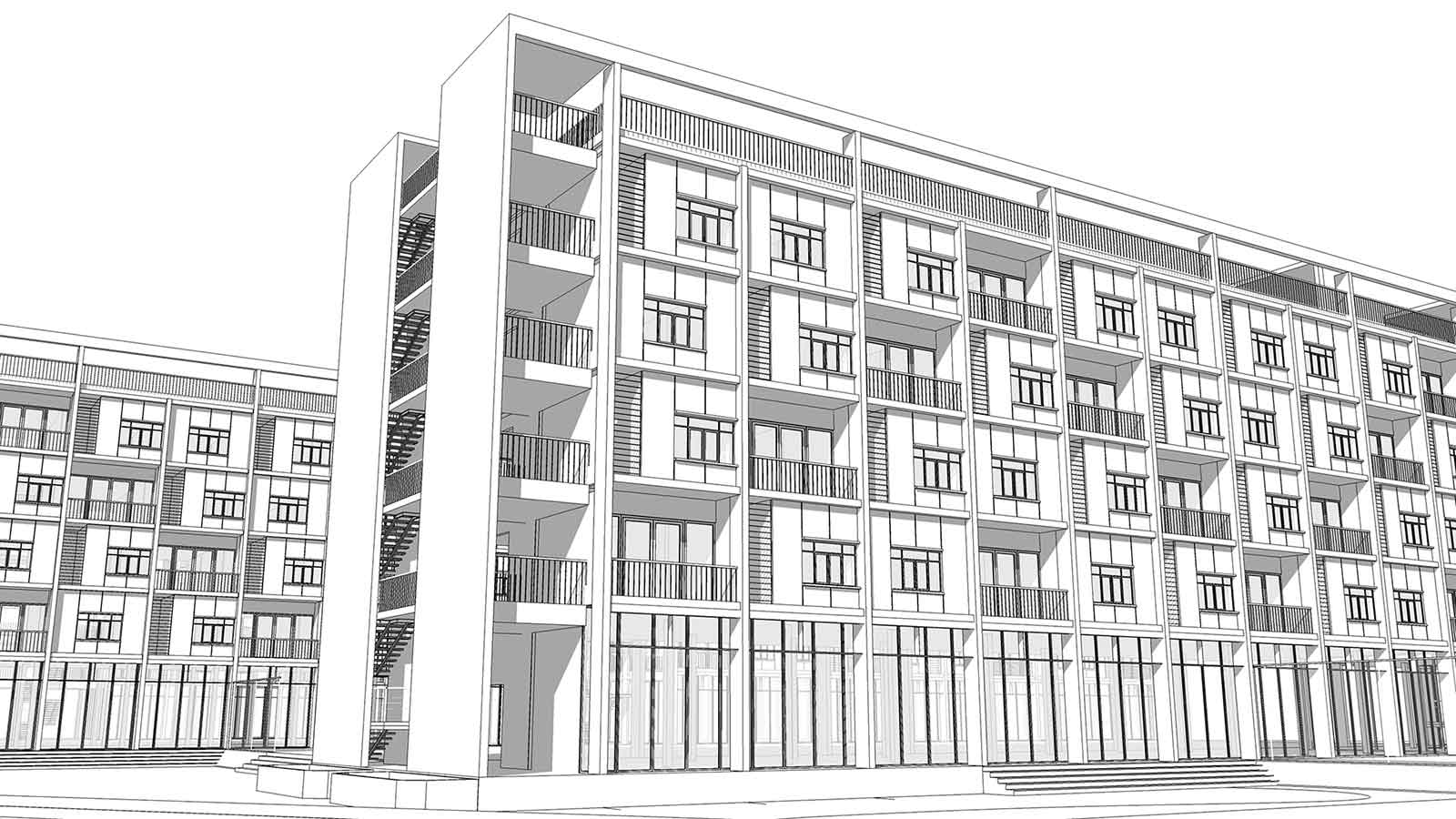 Typical worker housing