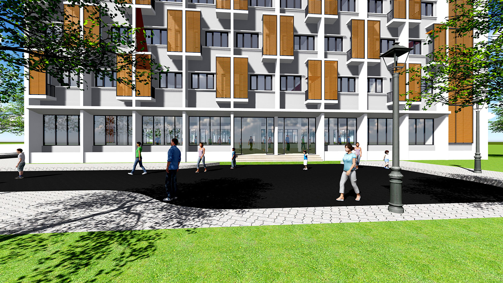 Typical worker housing